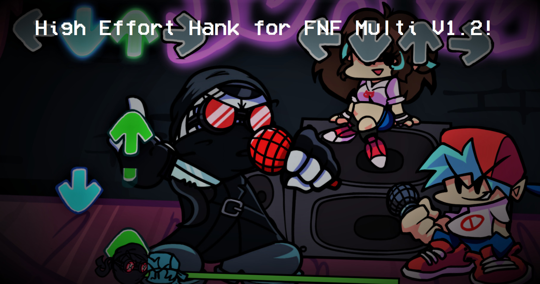High Effort Hank for FNF Multi! [Friday Night Funkin'] [Mods]