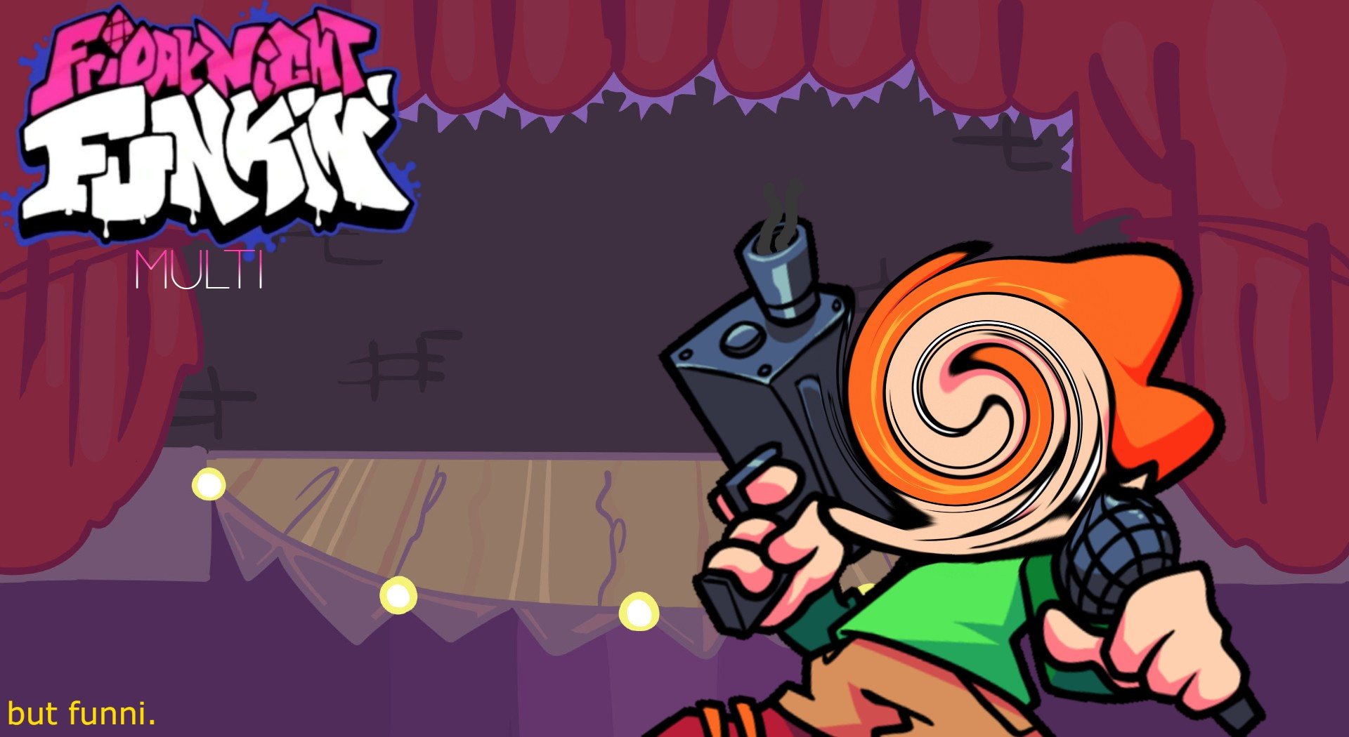 fnf multi but funni Mod for Friday Night Funkin' | FNF Mods