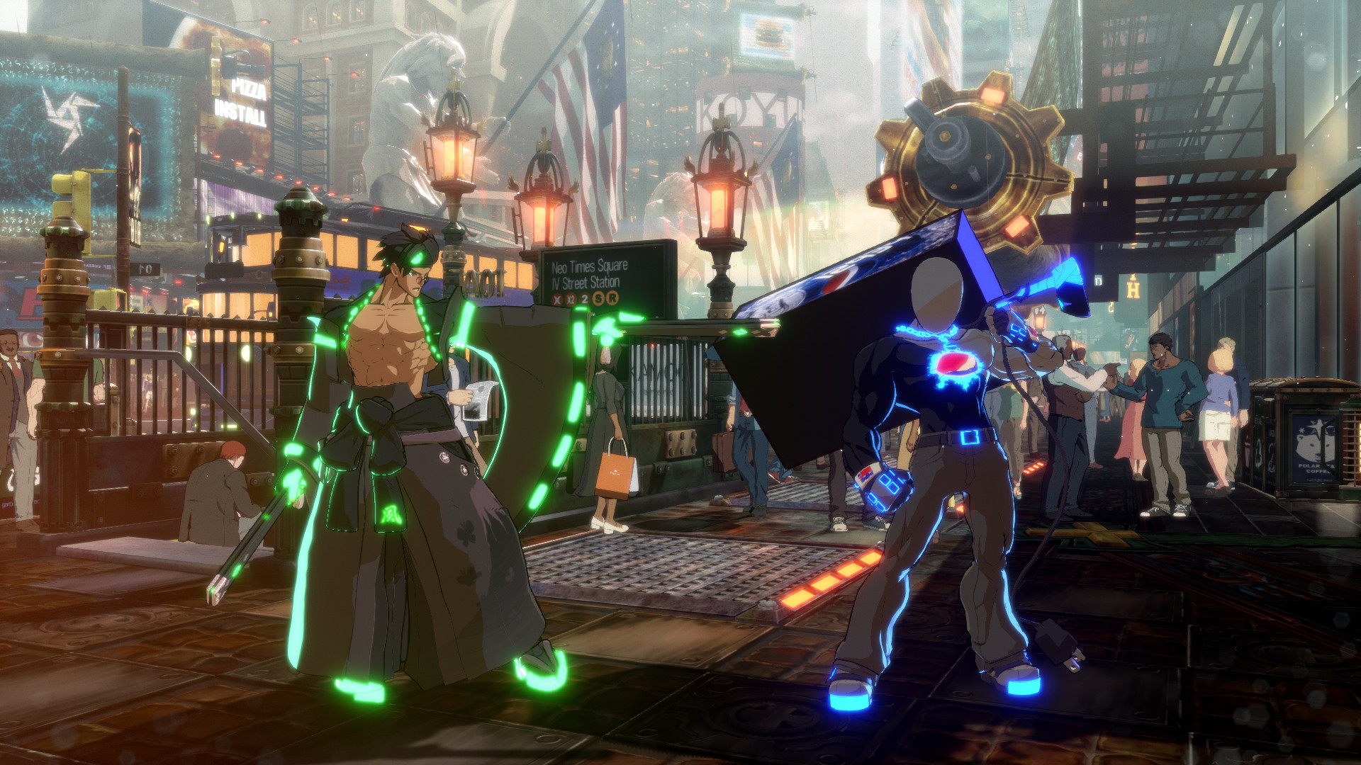 Ultimate Anji: Green Edition [GUILTY GEAR -STRIVE-] [Mods]