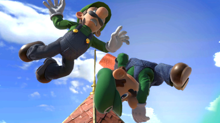 Green Mario [Super Smash Bros. Ultimate] [Mods]