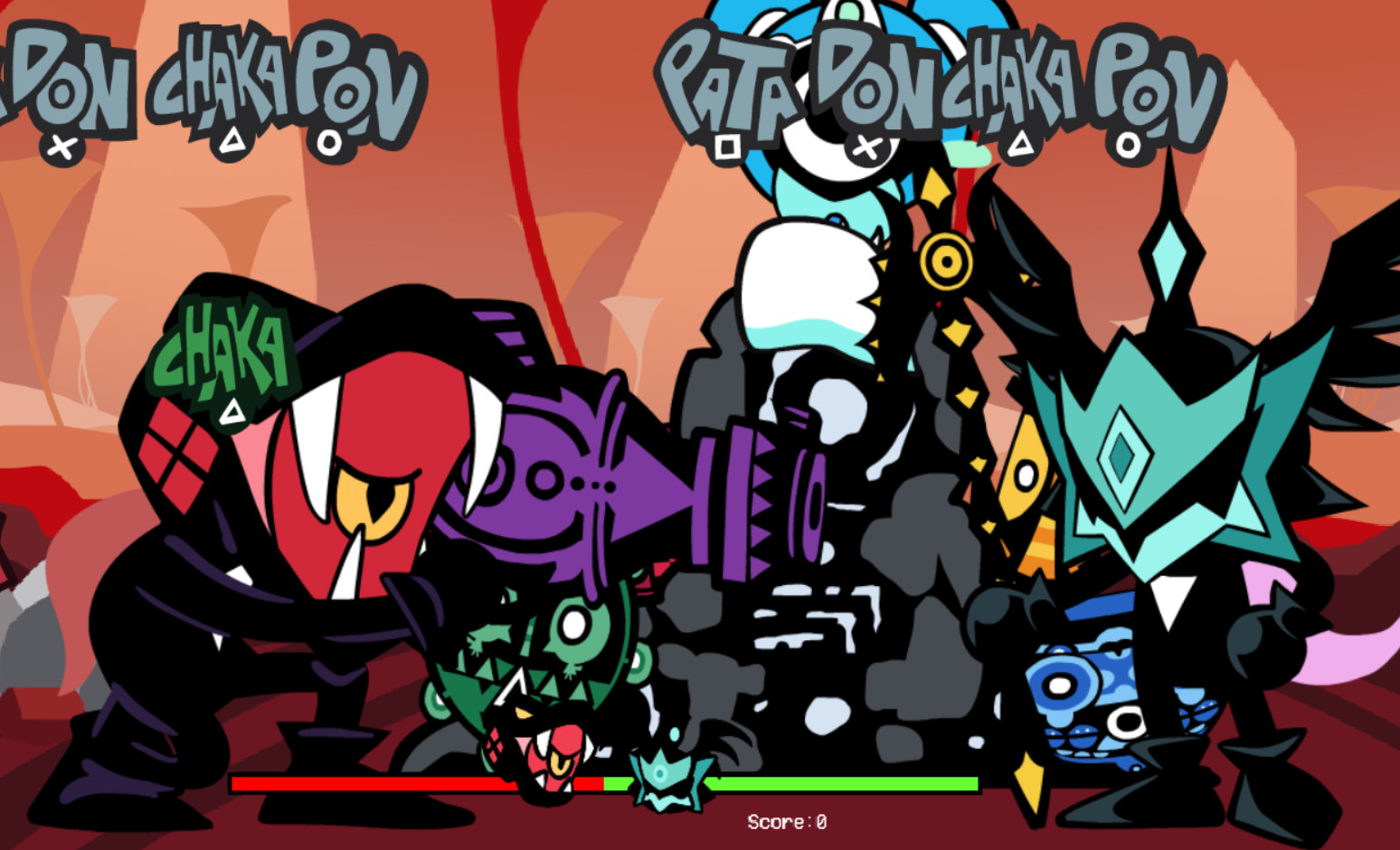 FNF|Patapon Skin Pack Mod for Friday Night Funkin' | FNF Mods