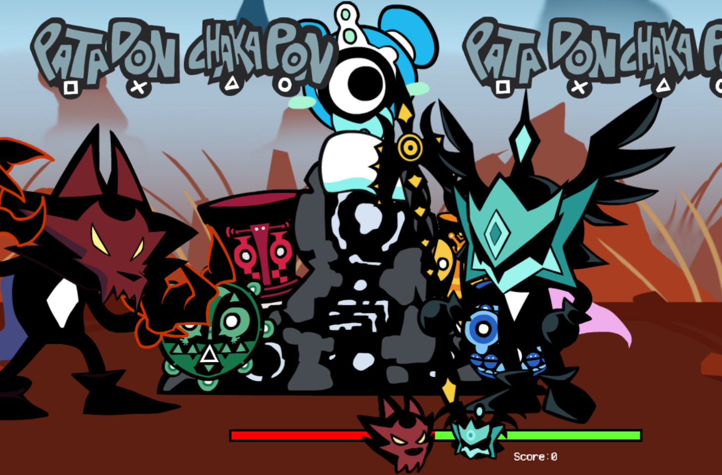 FNF|Patapon Skin Pack Mod for Friday Night Funkin' | FNF Mods