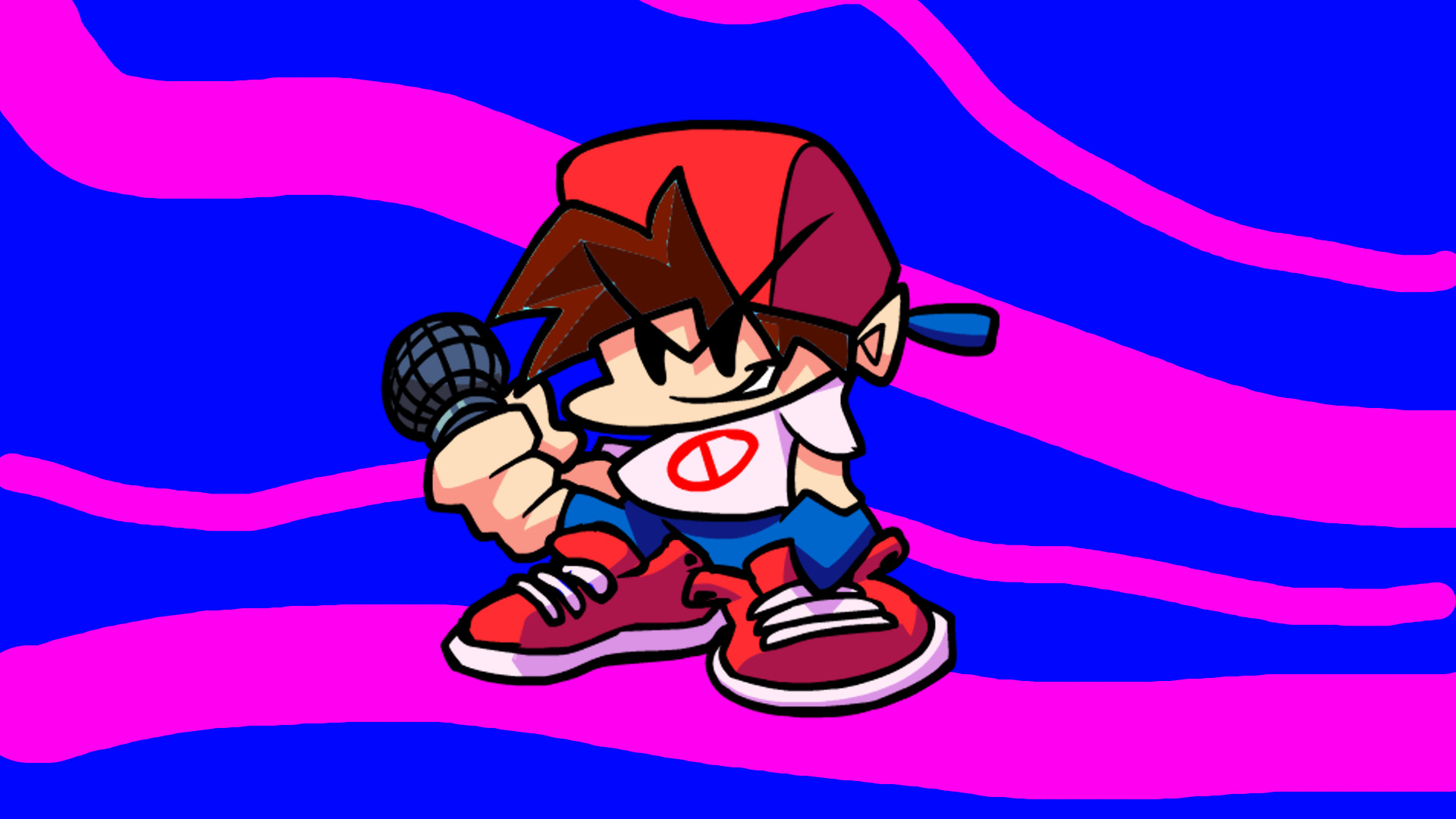 BF with brown hair Mod for Friday Night Funkin' | FNF Mods