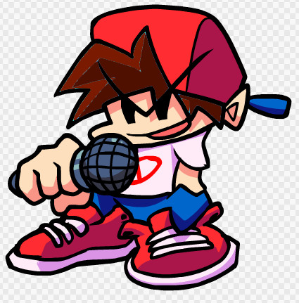 BF with brown hair Mod for Friday Night Funkin' | FNF Mods