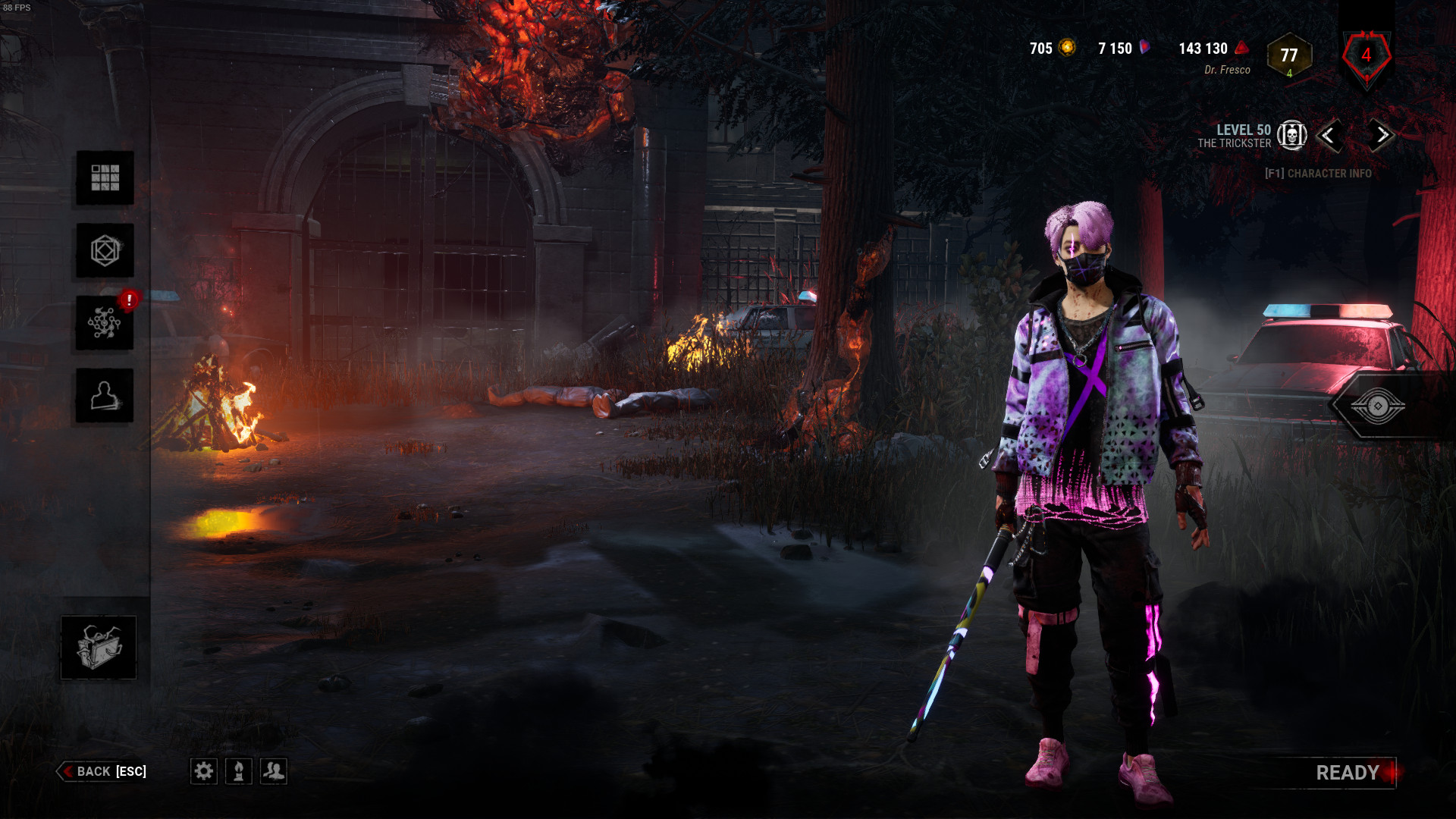 Pink Pressured Performer Recolour - The Trickster Mod for Dead by ...