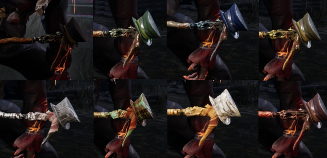 Top hat on Blight's weapon Mod for Dead by Daylight | DBD Mods