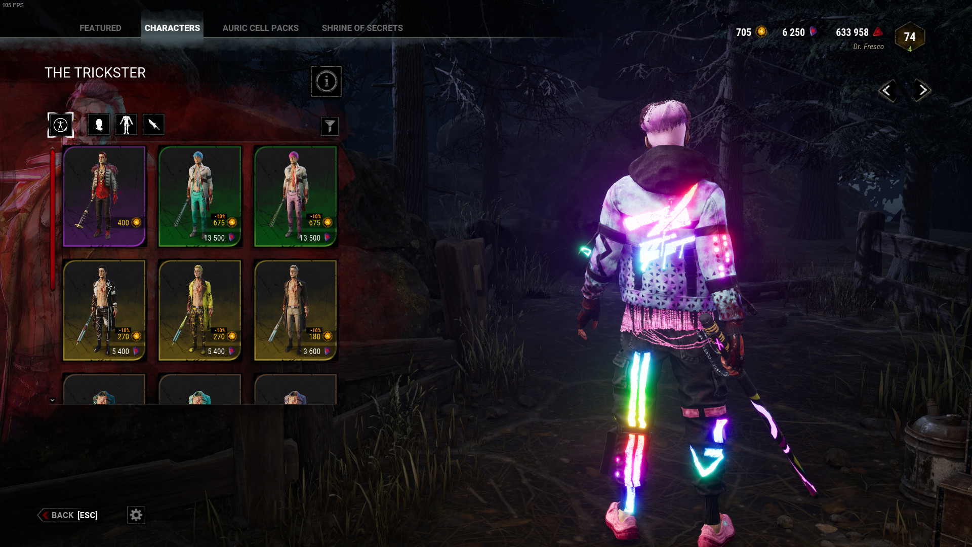 Rainbow Pressured Performer Mod for Dead by Daylight | DBD Mods