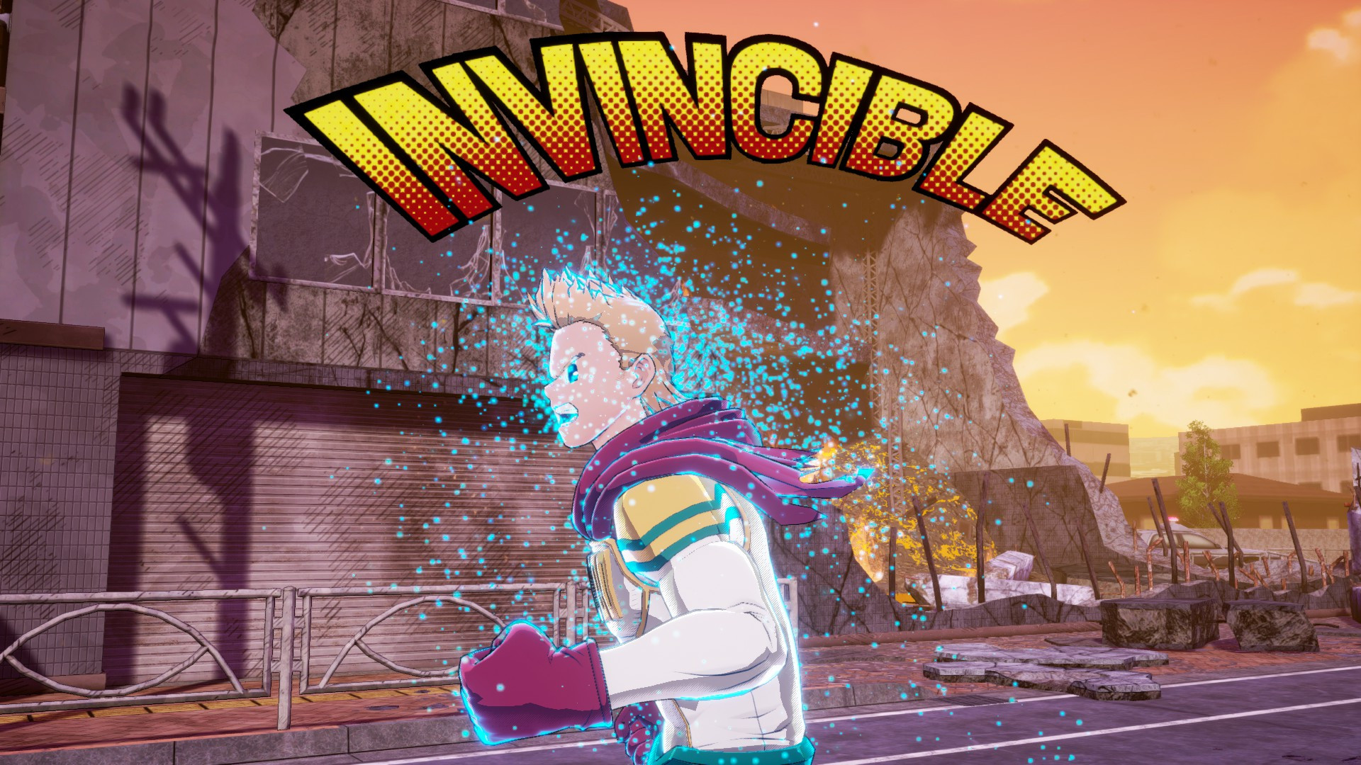 Ripped Cape Mirio Mod for My Hero One's Justice 2 | MHOJ2 Mods