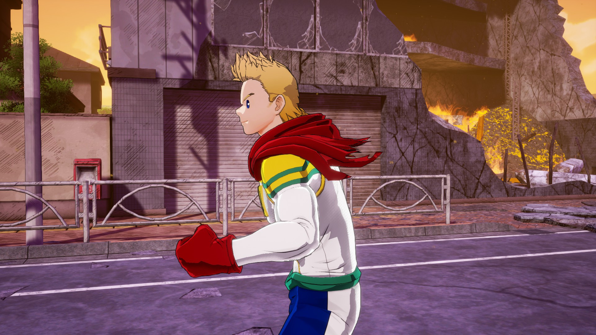 Ripped Cape Mirio Mod for My Hero One's Justice 2 | MHOJ2 Mods