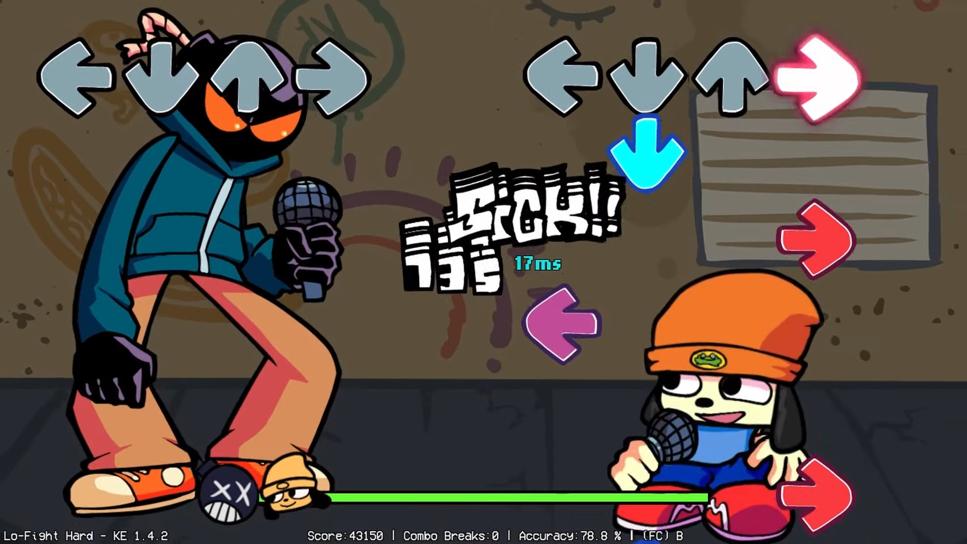 Parappa in Whitty Mod for Friday Night Funkin' | FNF Mods