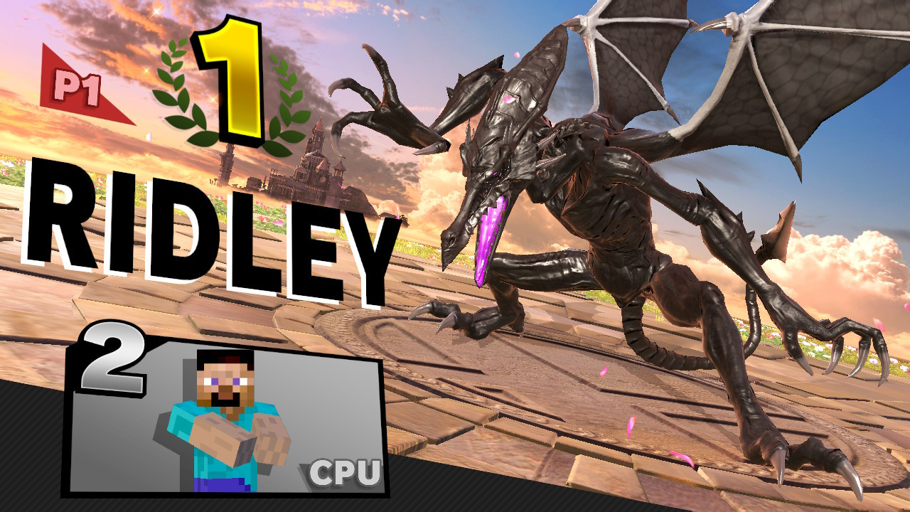 Ender Dragon over Ridley Mod for Super Smash Bros. Ultimate | SSBU Mods