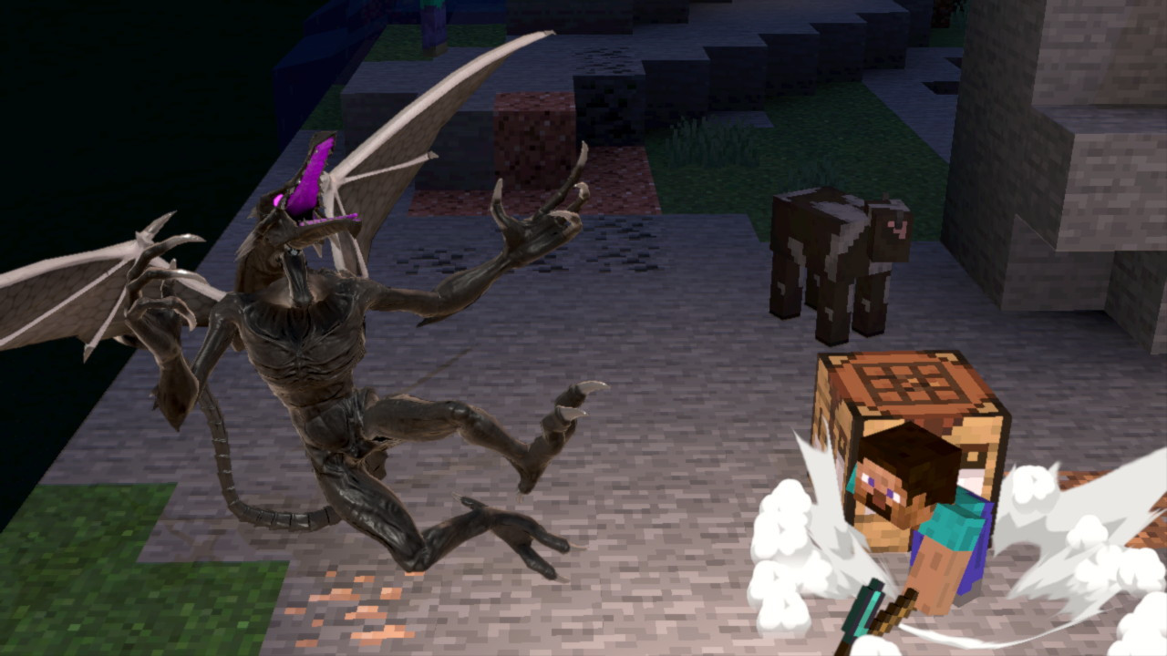 Ender Dragon over Ridley Mod for Super Smash Bros. Ultimate | SSBU Mods