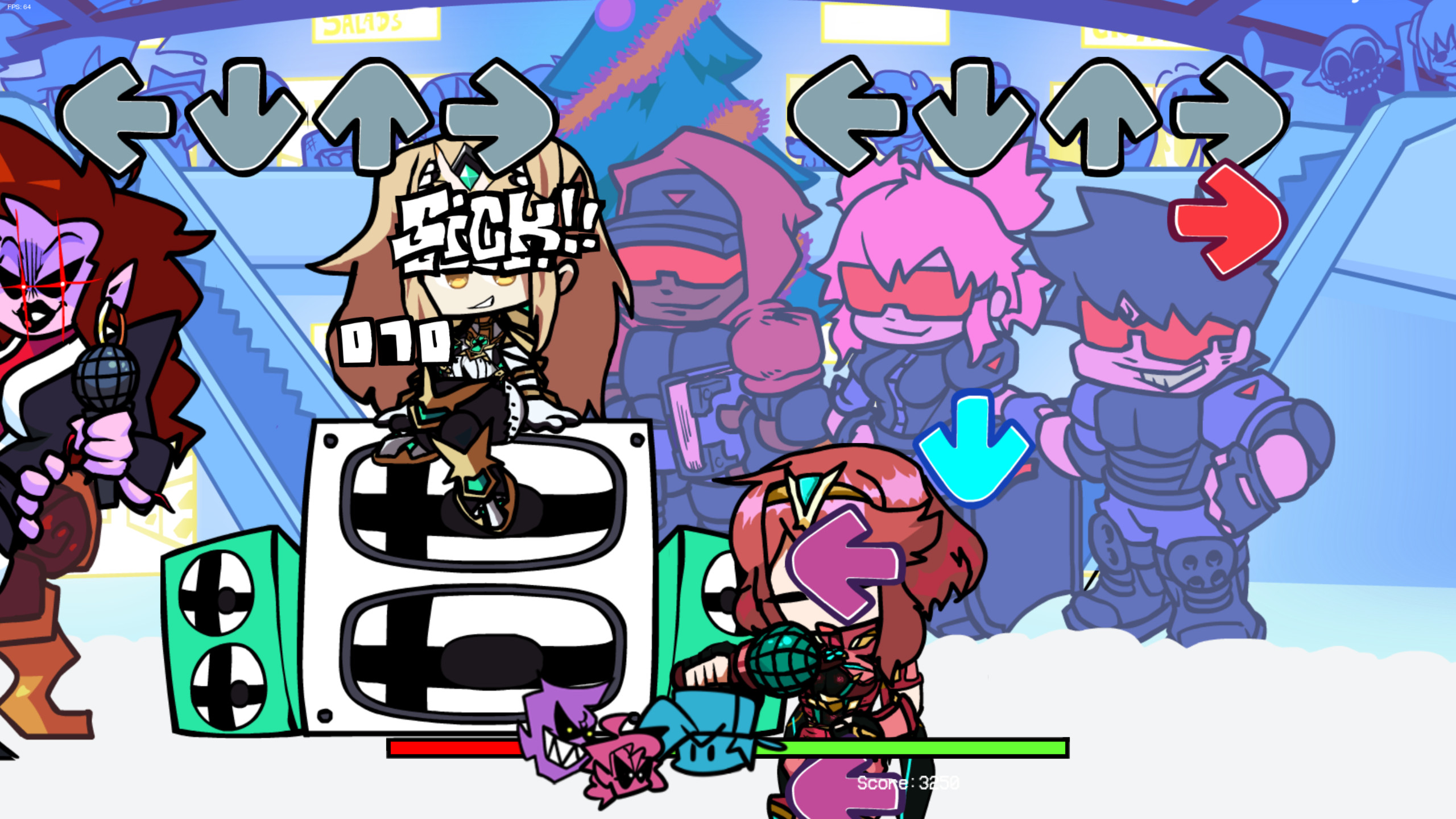 Funkin Chronicles - Xenoblade Mod Pack Mod for Friday Night Funkin ...