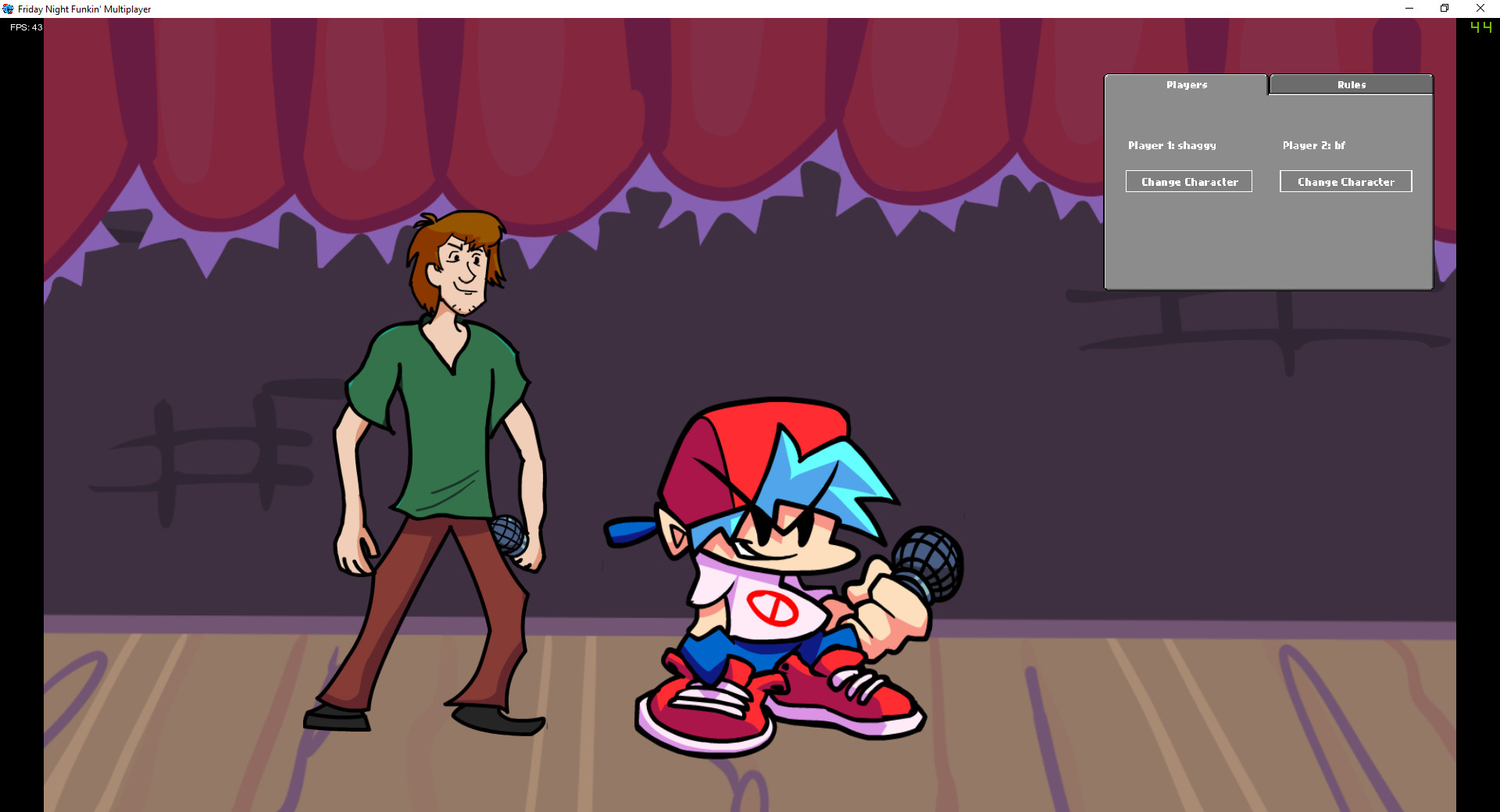 Full Vs Shaggy for Multiplayer! Mod for Friday Night Funkin' | FNF Mods