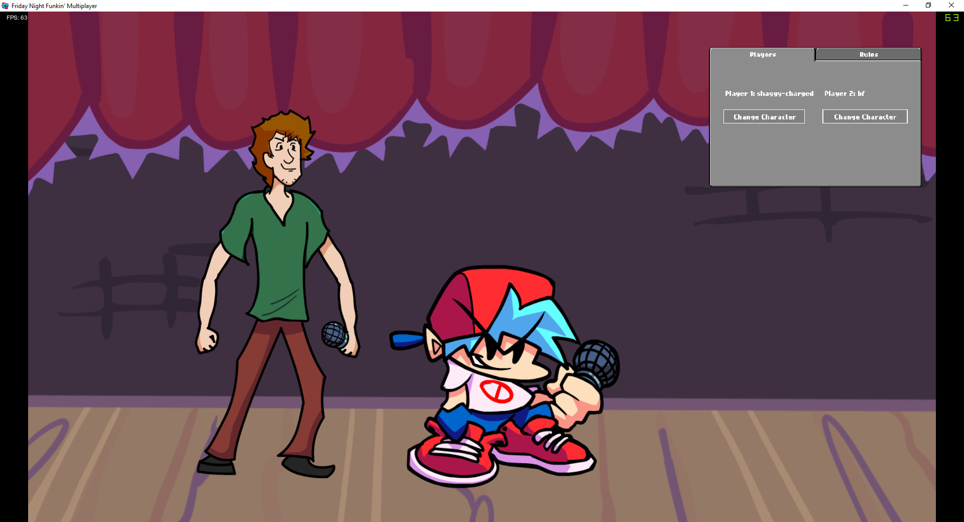 Full Vs Shaggy for Multiplayer! Mod for Friday Night Funkin' | FNF Mods