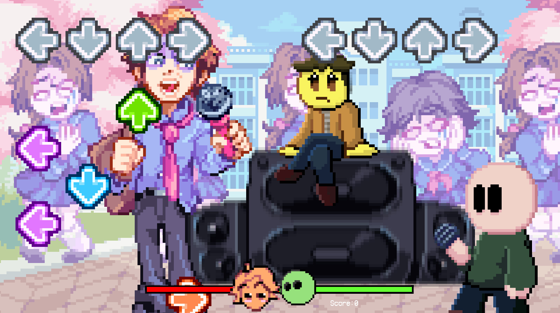 Phil Eggtree and Smiley Sundae over BF and GF Mod for Friday Night ...