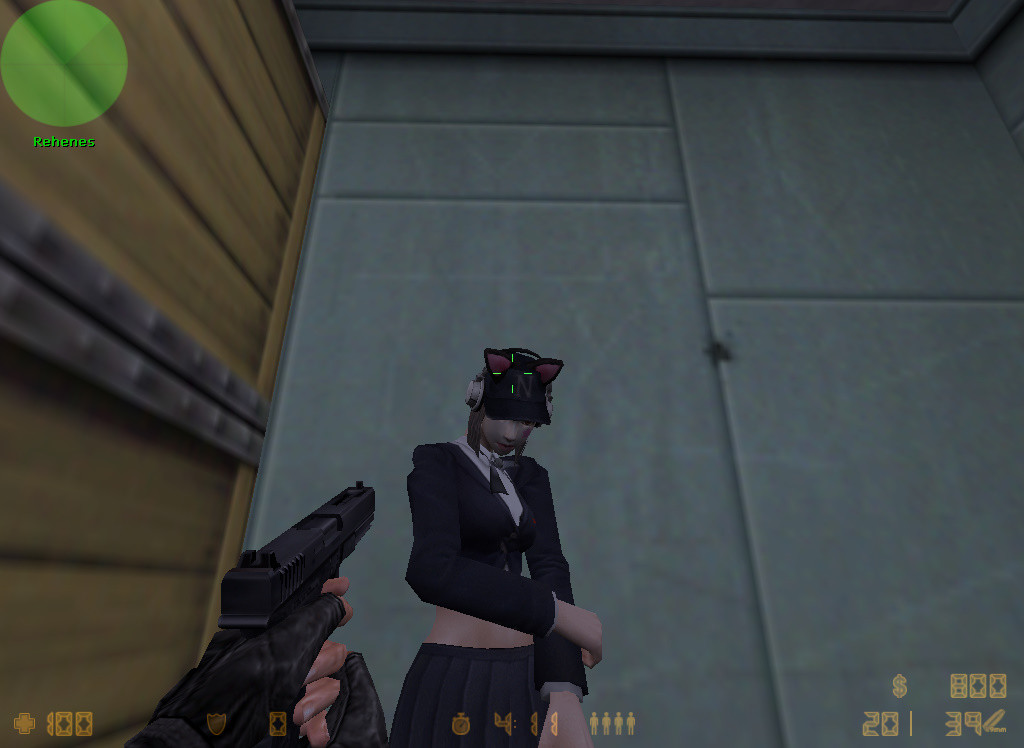 Erika With Yuri 2 Uniform Hostage Mod for Counter-Strike: Condition ...
