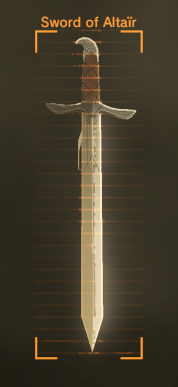 Standalone Sword of Altaïr from Assassin's Creed Mod for The Legend of ...