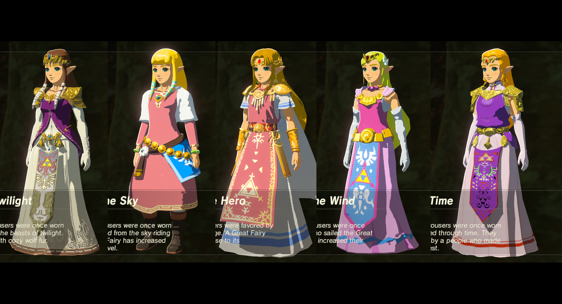 Zelda's Ballad - Amiibo Outfits Mod for The Legend of Zelda: Breath of ...