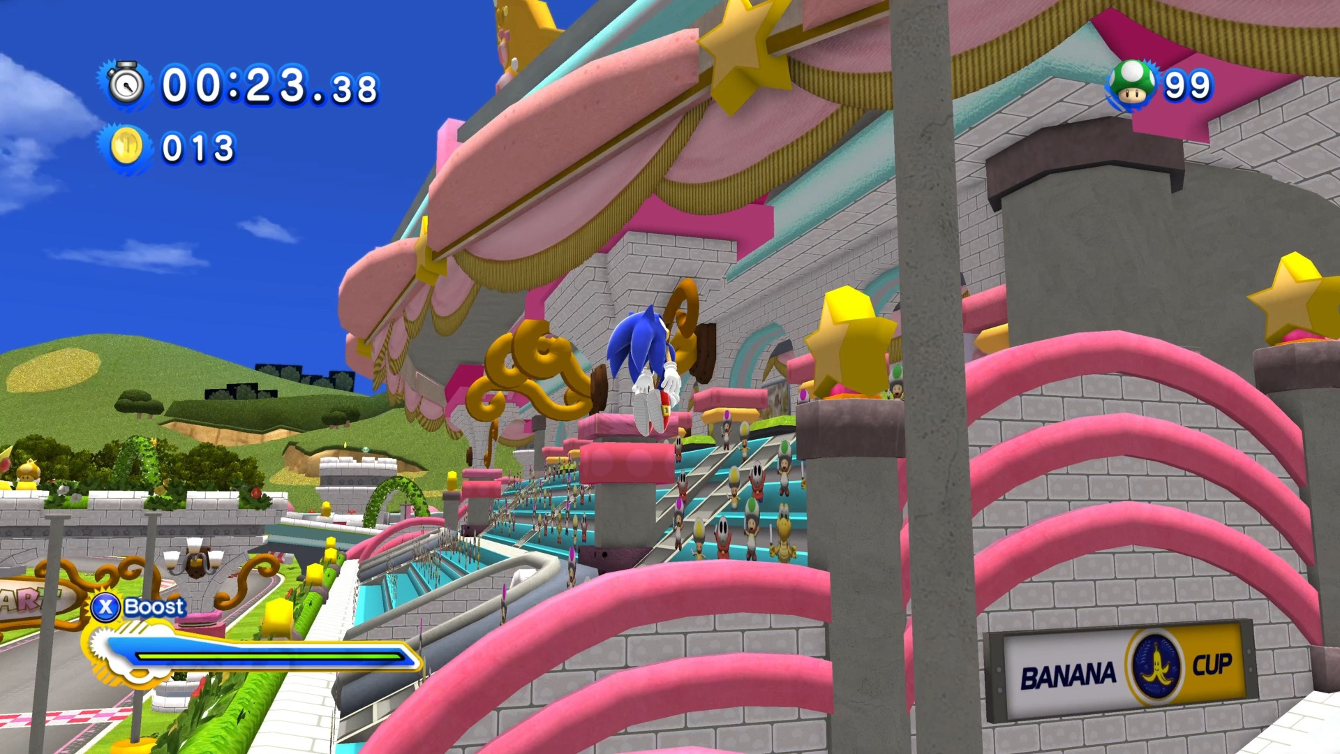 Sonic Generations Mario Kart 8 N64 Royal Raceway Mod for Sonic ...