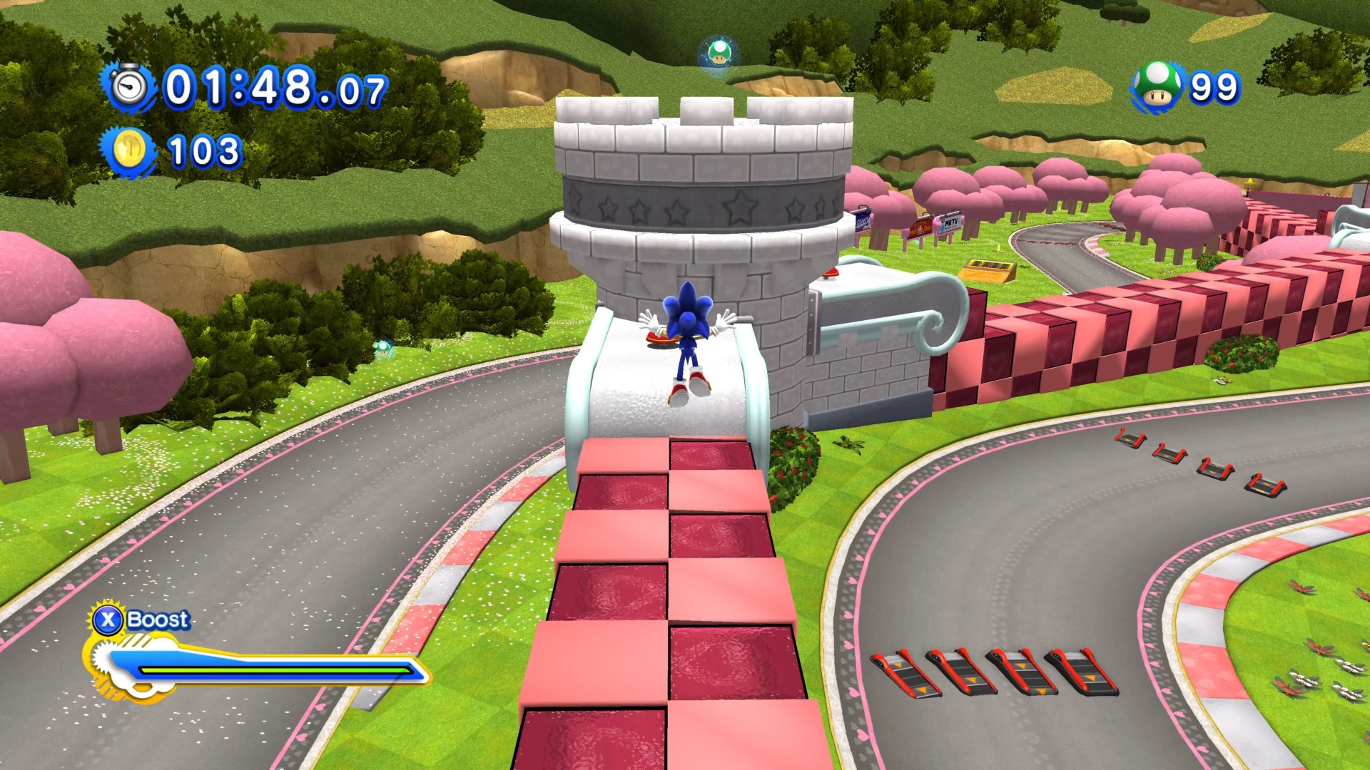Sonic Generations Mario Kart 8 N64 Royal Raceway Mod for Sonic ...