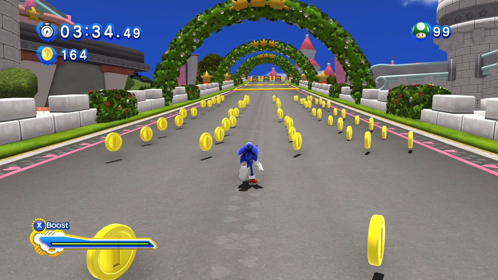 Sonic Generations Mario Kart 8 N64 Royal Raceway Mod for Sonic ...