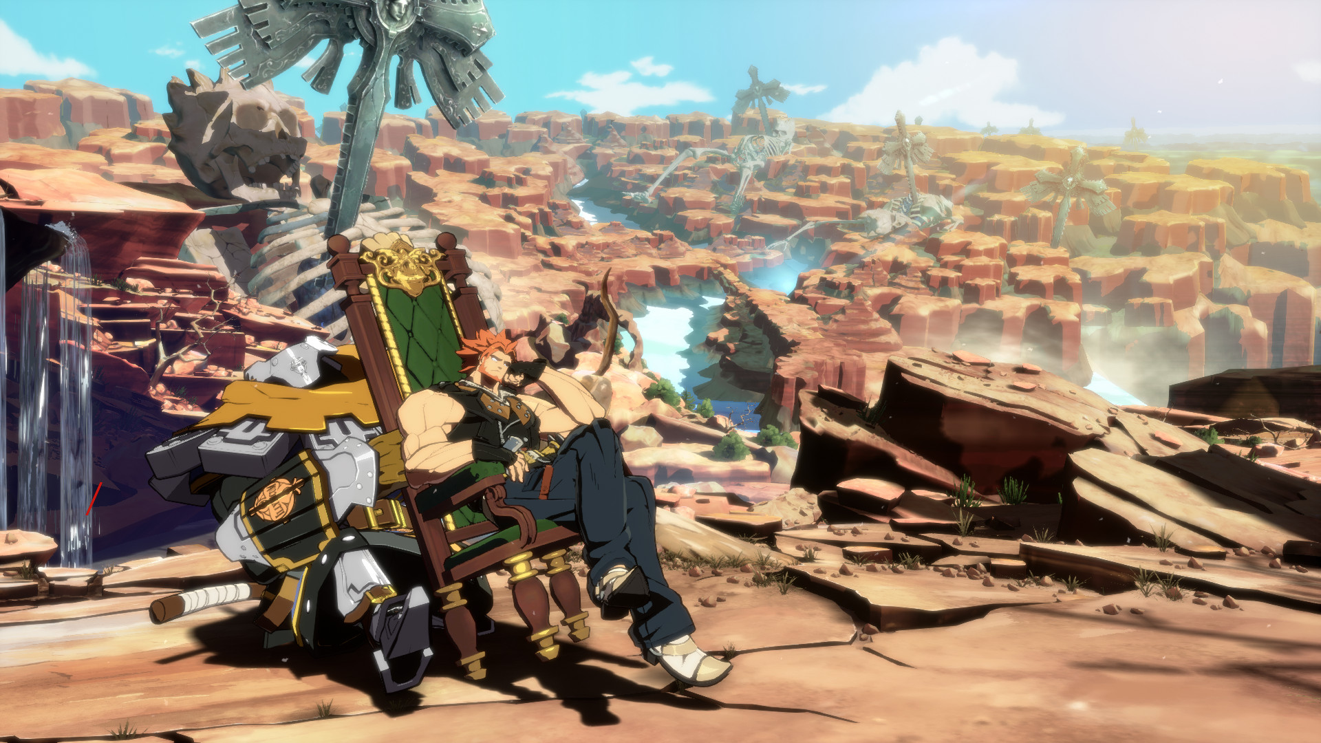 Jacketless Leo Whitefang Mod for GUILTY GEAR -STRIVE- | GGST Mods