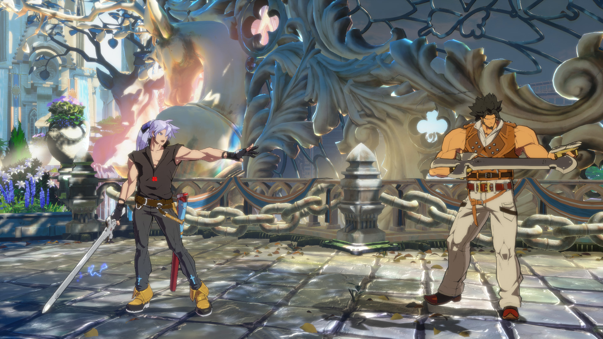 Jacketless Leo Whitefang Mod for GUILTY GEAR -STRIVE- | GGST Mods