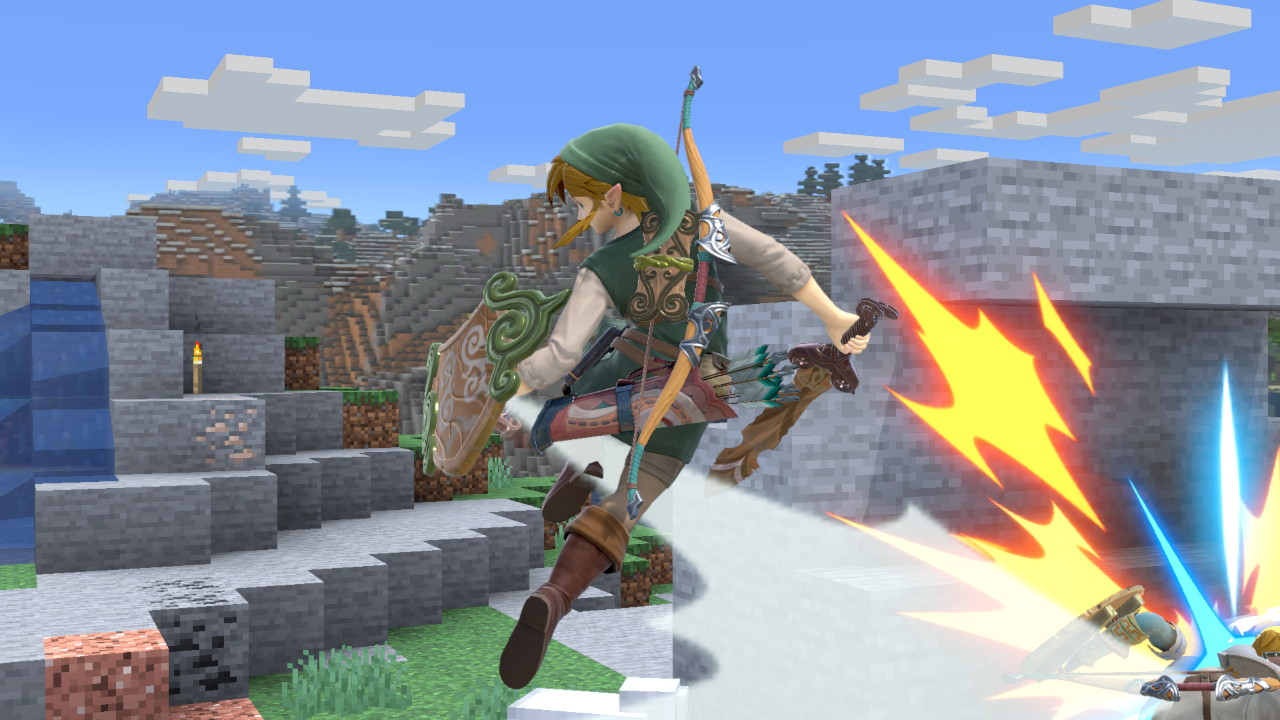 BotW Weapons+Shields Pack Mod for Super Smash Bros. Ultimate | SSBU Mods