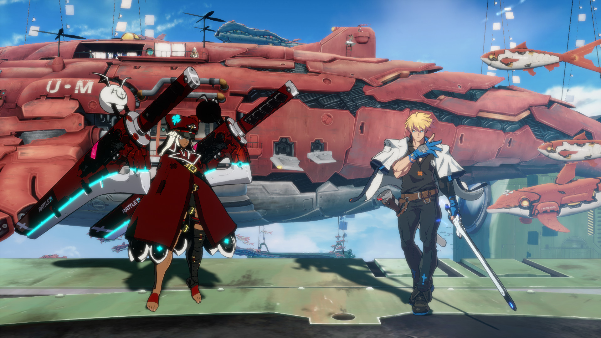 Just RED Ramlethal [GUILTY GEAR -STRIVE-] [Mods]