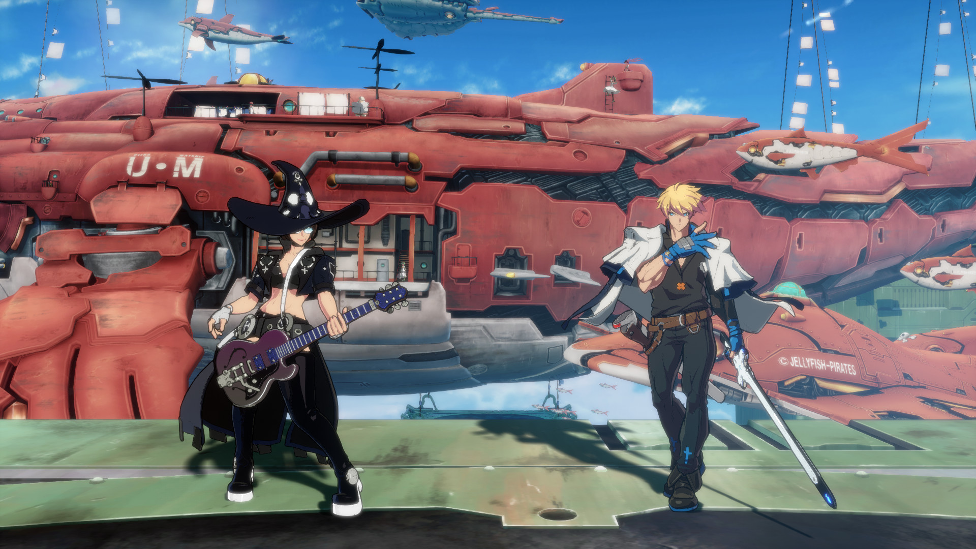 Dark blue Ino Mod for GUILTY GEAR -STRIVE- | GGST Mods