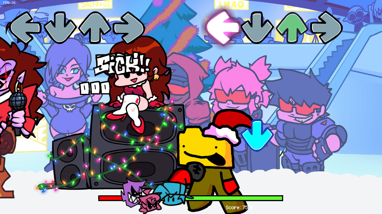 ron over boyfriend Mod for Friday Night Funkin' | FNF Mods