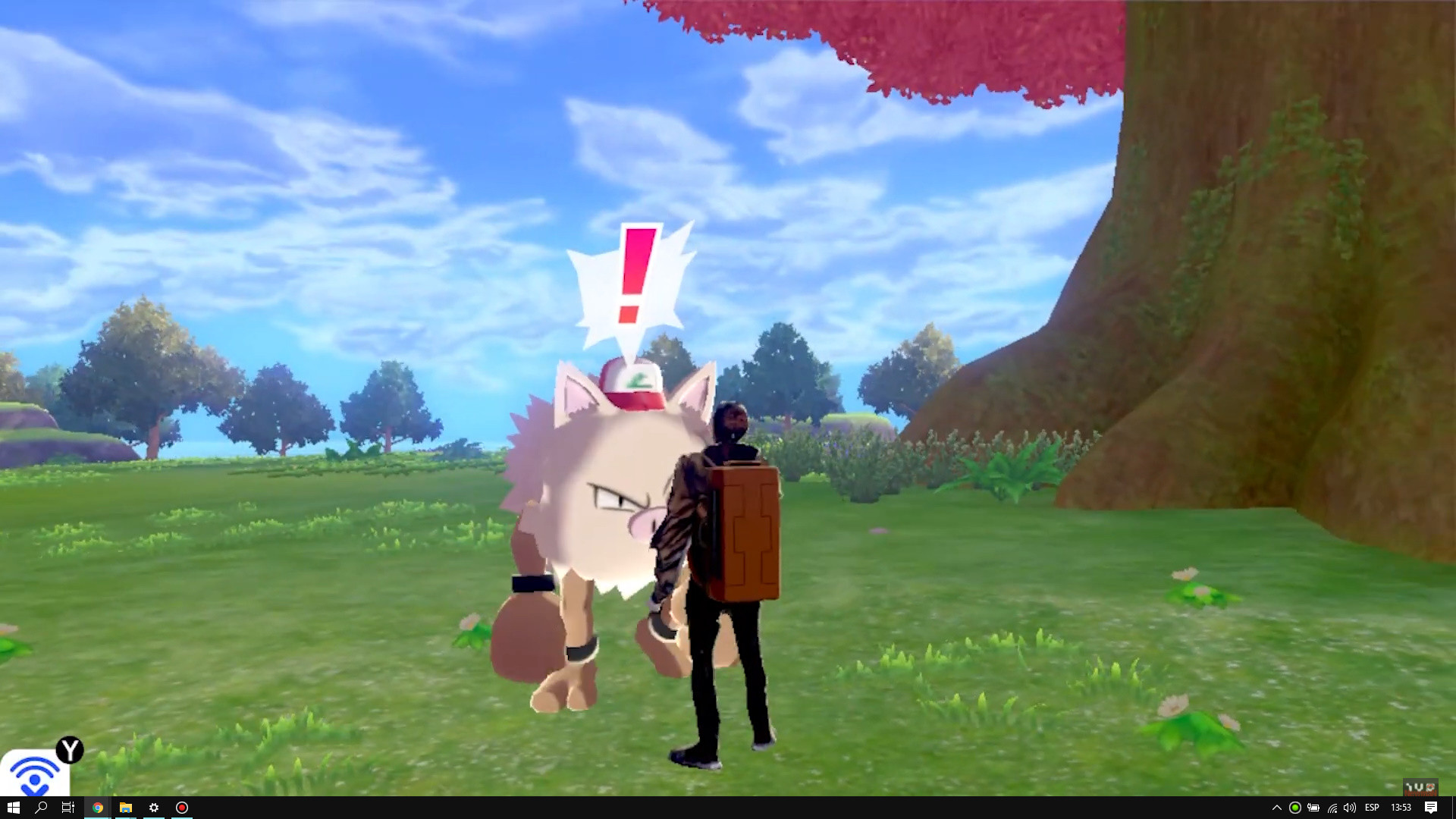 Primeape with Ash [Pokemon Sword & Shield] [Mods]