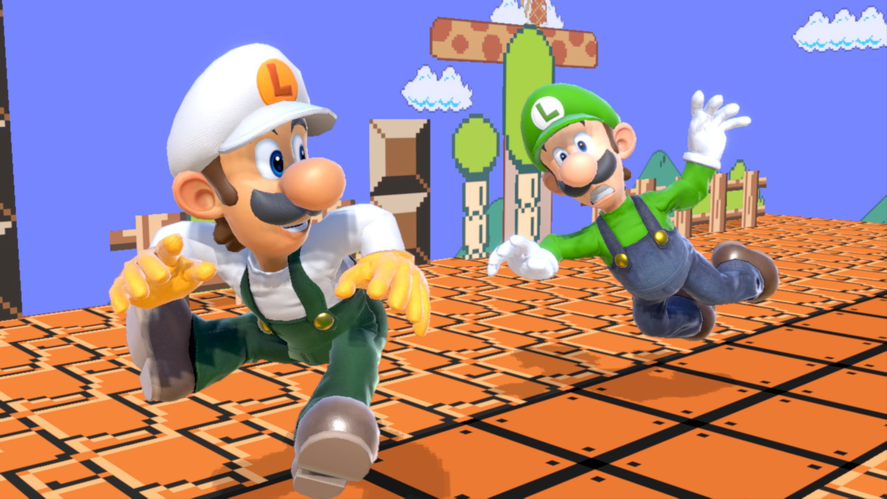 Smash 64/Melee SMB Luigi Mod for Super Smash Bros. Ultimate | SSBU Mods
