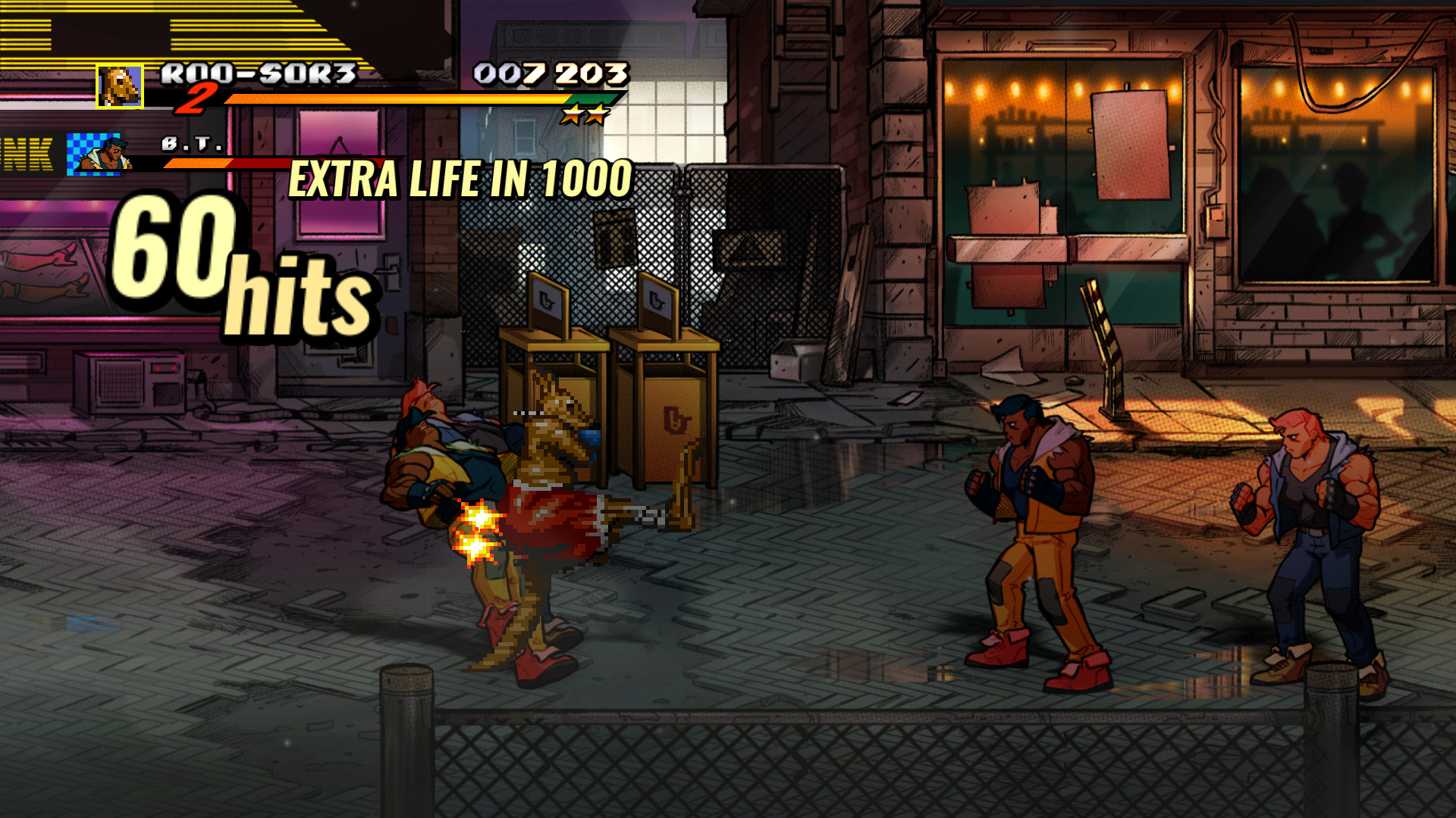 Additional palettes for SOR3 Roo [Streets of Rage 4] [Mods]