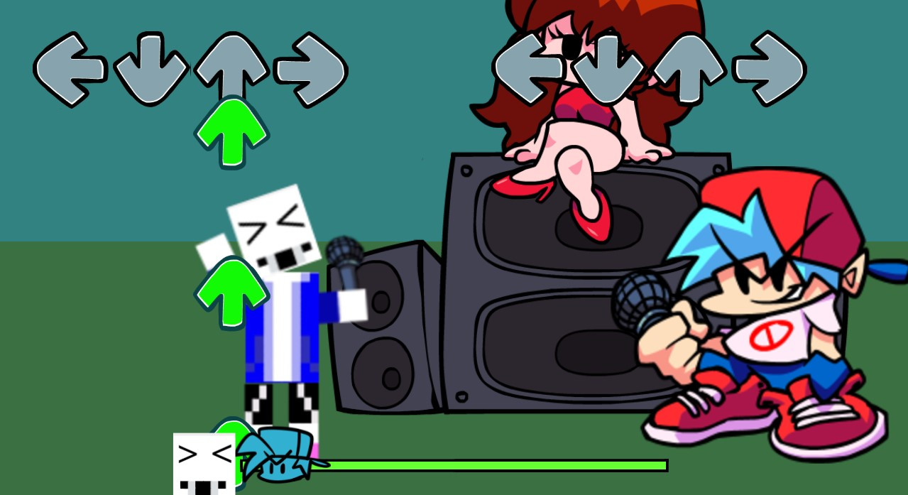 FNF VS. Arab Son Gamer Mod for Friday Night Funkin' | FNF Mods