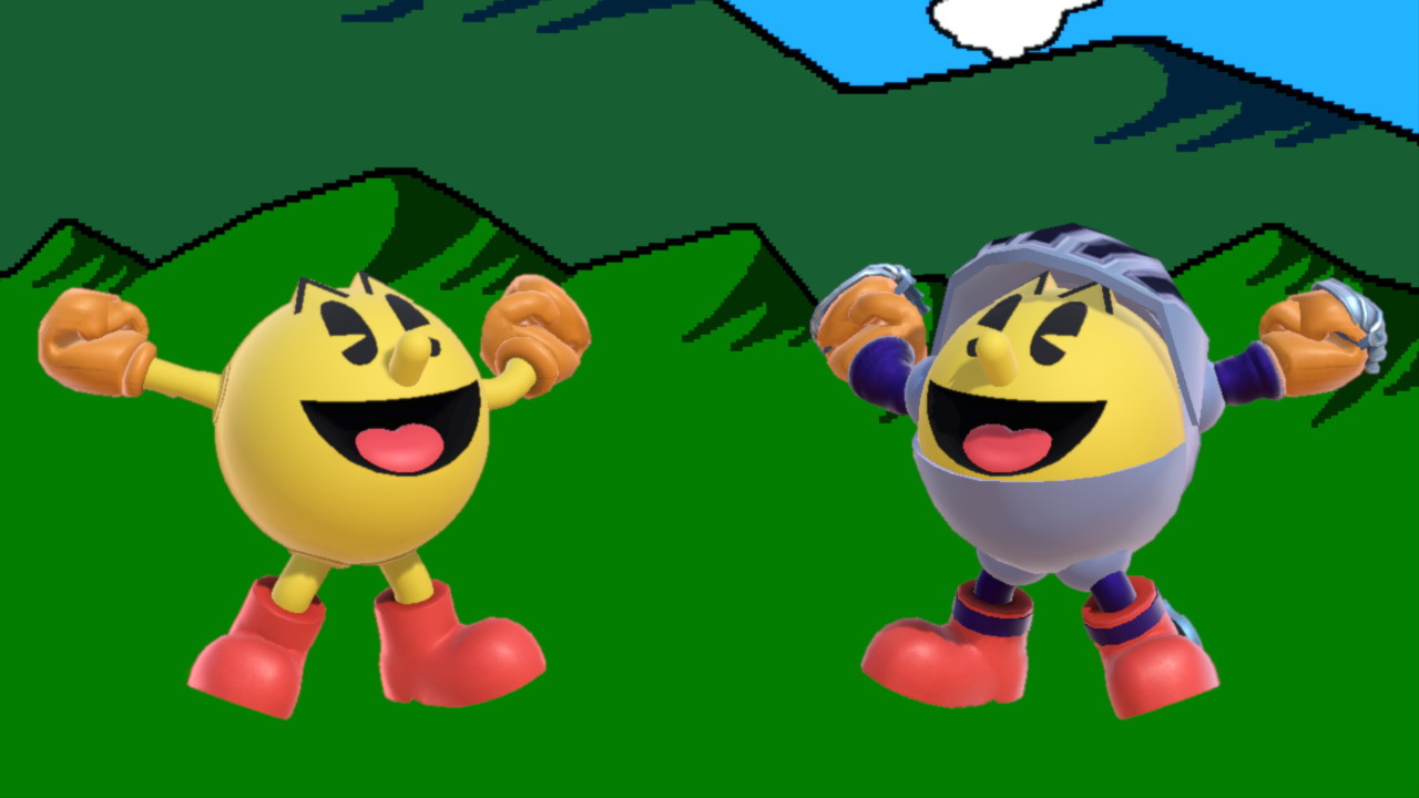 Armored Pac-Man Mod for Super Smash Bros. Ultimate | SSBU Mods