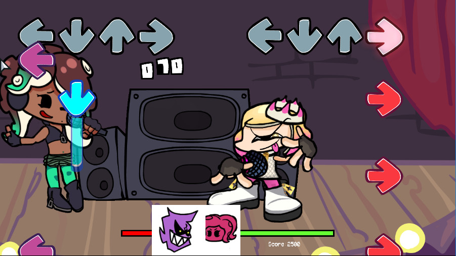 Splatoon over FNF (FINALLY FINISHED) Mod for Friday Night Funkin' | FNF ...