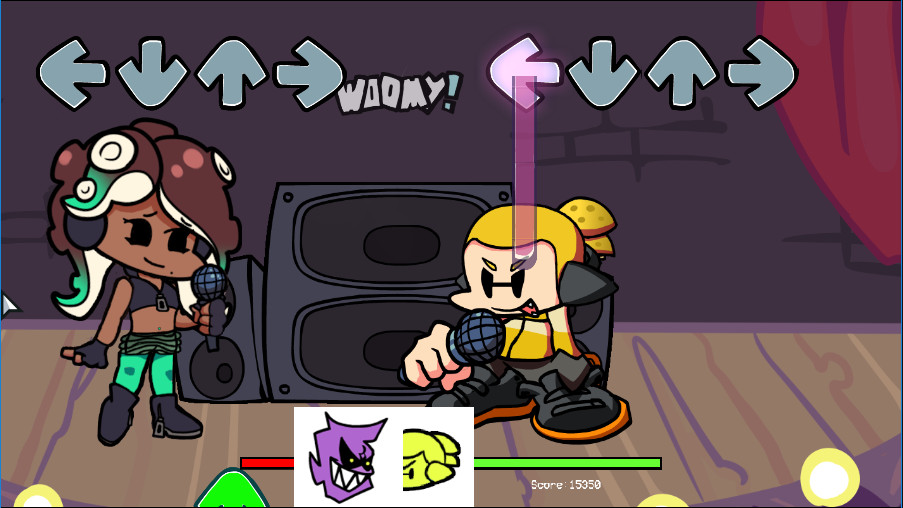 Splatoon over FNF (FINALLY FINISHED) Mod for Friday Night Funkin' | FNF ...