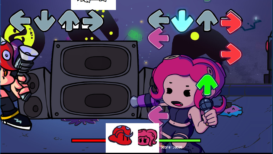 Splatoon over FNF (FINALLY FINISHED) Mod for Friday Night Funkin' | FNF ...