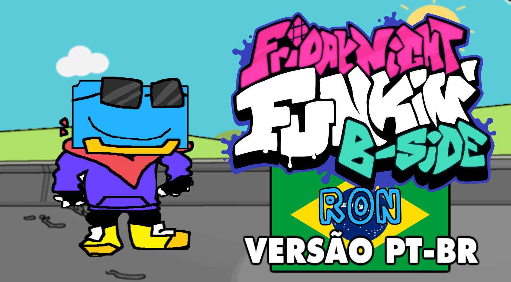 B-Sides Ron Traduzido em PT-BR [Friday Night Funkin'] [Mods]