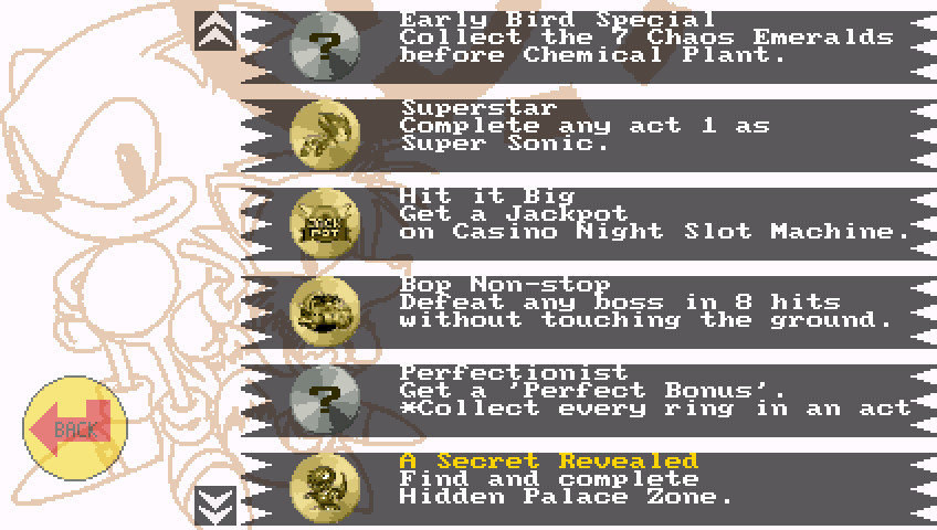 Sonic 2 Menu Recreation [Sonic the Hedgehog 2 (2013)] [Mods]