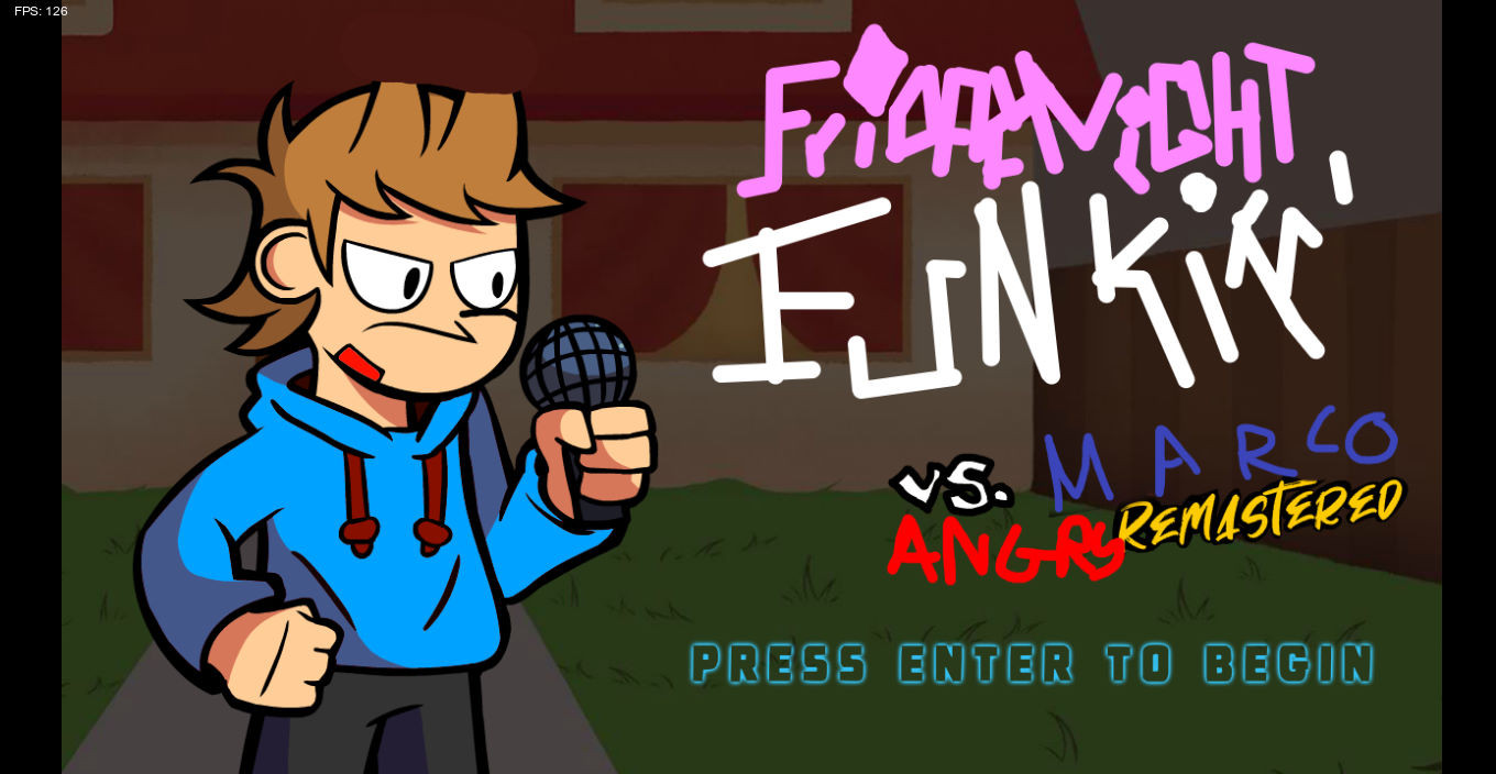 Marco Mod Remastered ANGRY Mod for Friday Night Funkin' | FNF Mods