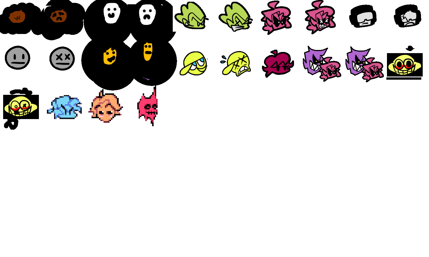 Custom Character Remakes Mod for Friday Night Funkin' | FNF Mods