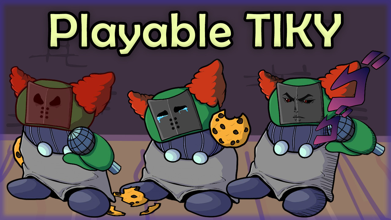 Playable TIKY Mod for Friday Night Funkin' | FNF Mods