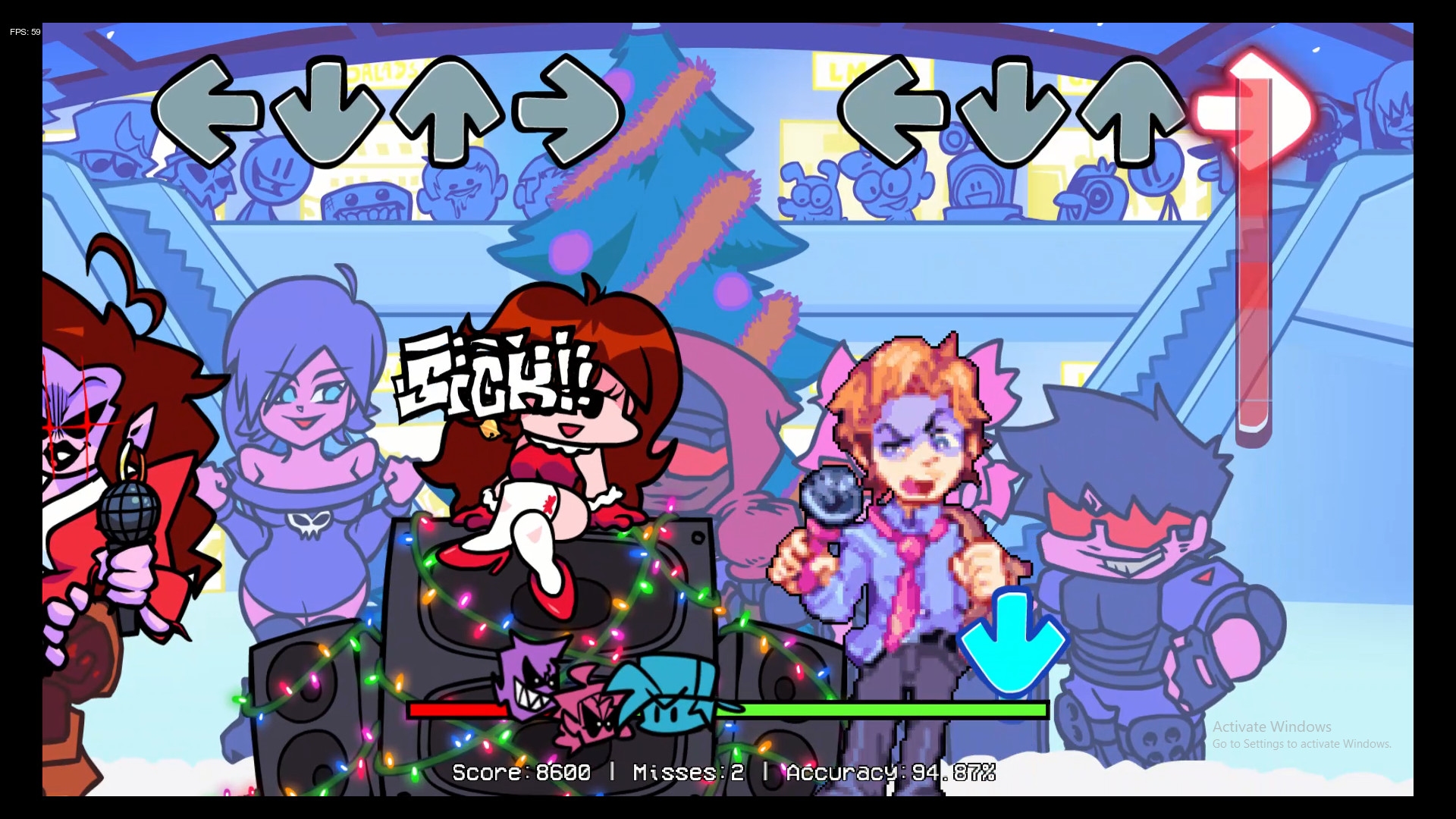 Playable Mad Senpai Mod for Friday Night Funkin' | FNF Mods