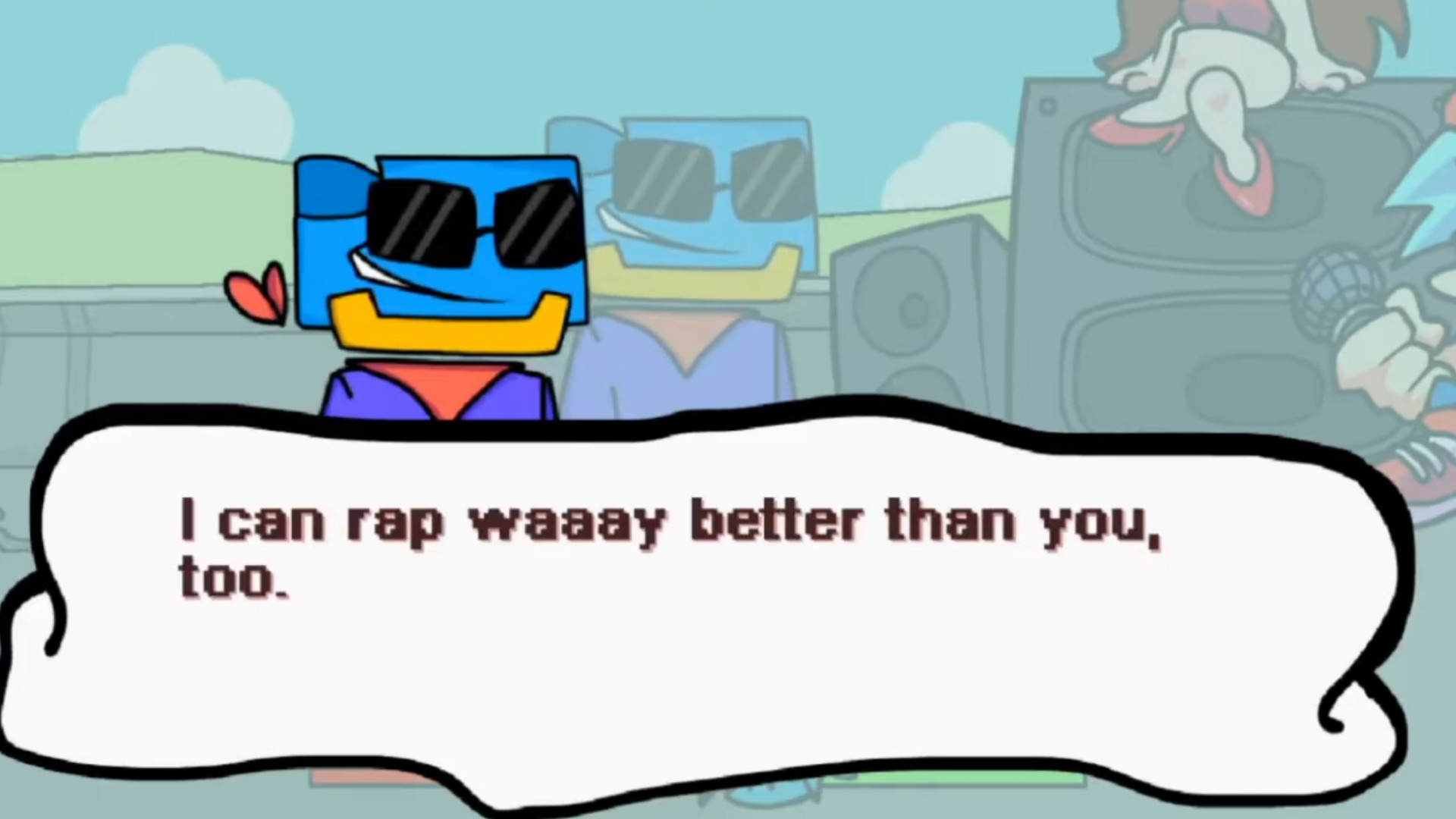 B-side ron reimagined [Friday Night Funkin'] [Mods]