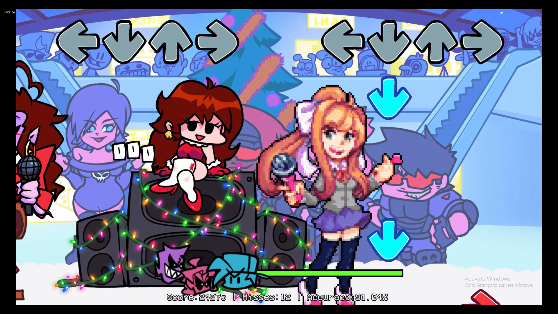 Playable Monika [Friday Night Funkin'] [Mods]