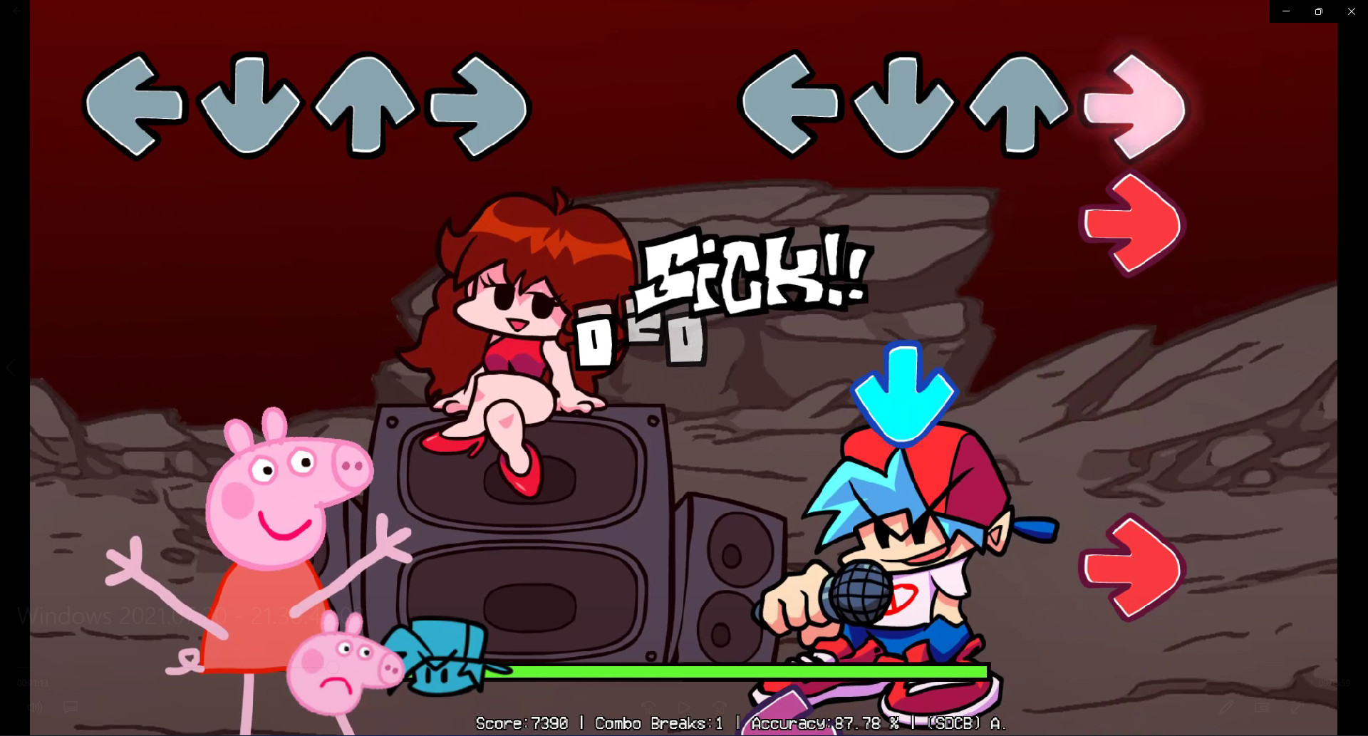 Peppa Pig as Tricky (All Phases) Mod for Friday Night Funkin' | FNF Mods