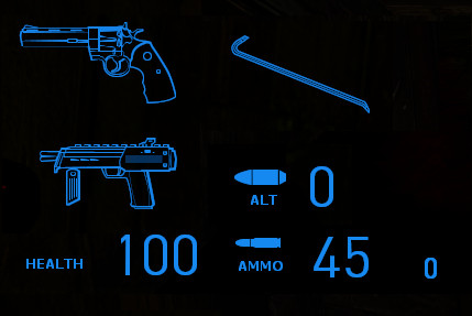 Blue HUD Mod for Half-Life 2 | HL2 Mods